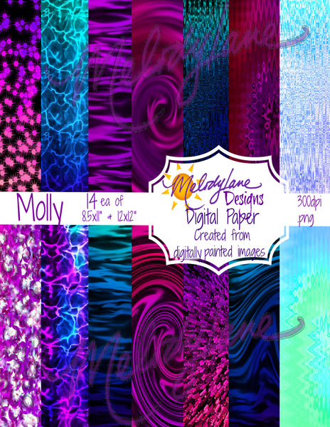Molly Digital Paper – MelodyLaneDesigns